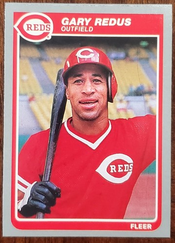 1985 FLEER GARY REDUS CINCINNATI REDS CARD #549 NM/MT | eBay