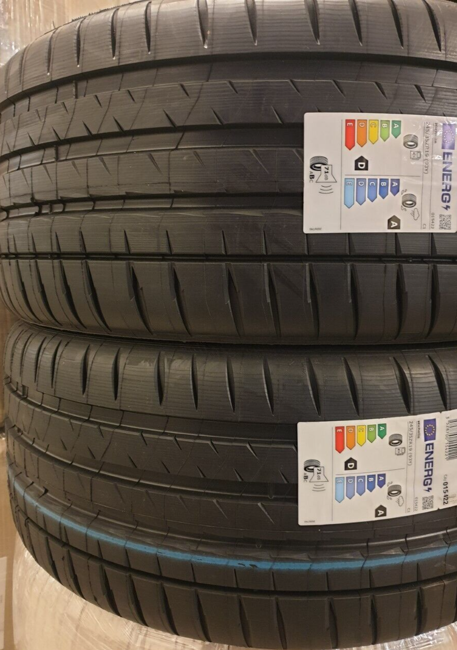 2X NEW MICHELIN PILOT SPORT 4S 265/30/19 XL 93Y UHP TYRES 265 30 ZR19 ...