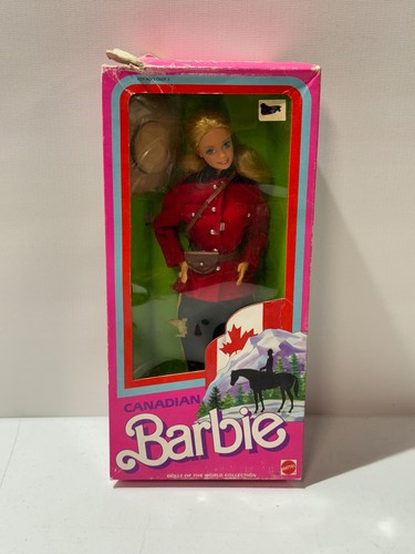 Canadian Dolls of the World Collection Barbie Doll 1987 Mattel #4928 ...