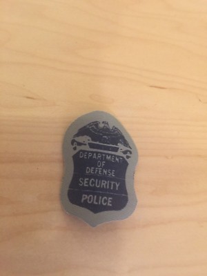 department of defense,DOD, security police vintage patch, 1980's, new ...