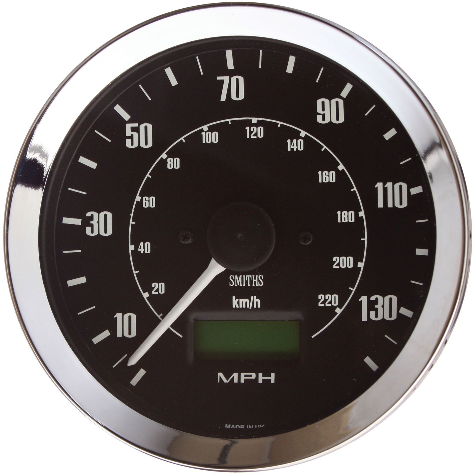 Smiths Classic Speedo Electronic Programmable 0-140MPH/0-220KMH 100mm GPS Sensor | eBay