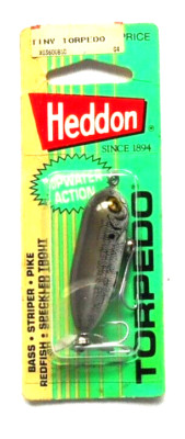 Vintage tough rare Heddon Tiny Torpedo in original package Made in the U.S.A. | eBay