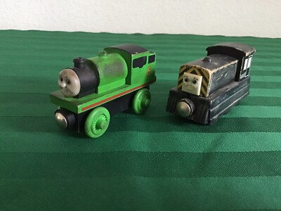 Thomas the Tank Engine Vintage Wooden Railway Custom Dirty Percy ...