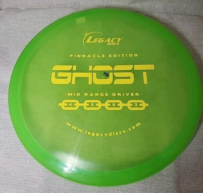 Legacy Discs Pinnacle Ghost 180g Green Stamp Midrange Golf Disc New | eBay