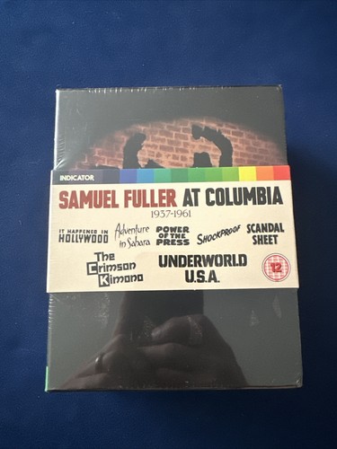 Sam Fuller At Columbia 1937-1961 Blu-Ray Limited Edition OOP Indicator ...