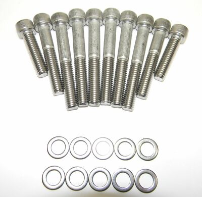 Ford FE 390 - 428 Blue Thunder Intake Manifold Bolts Stainless Steel ...