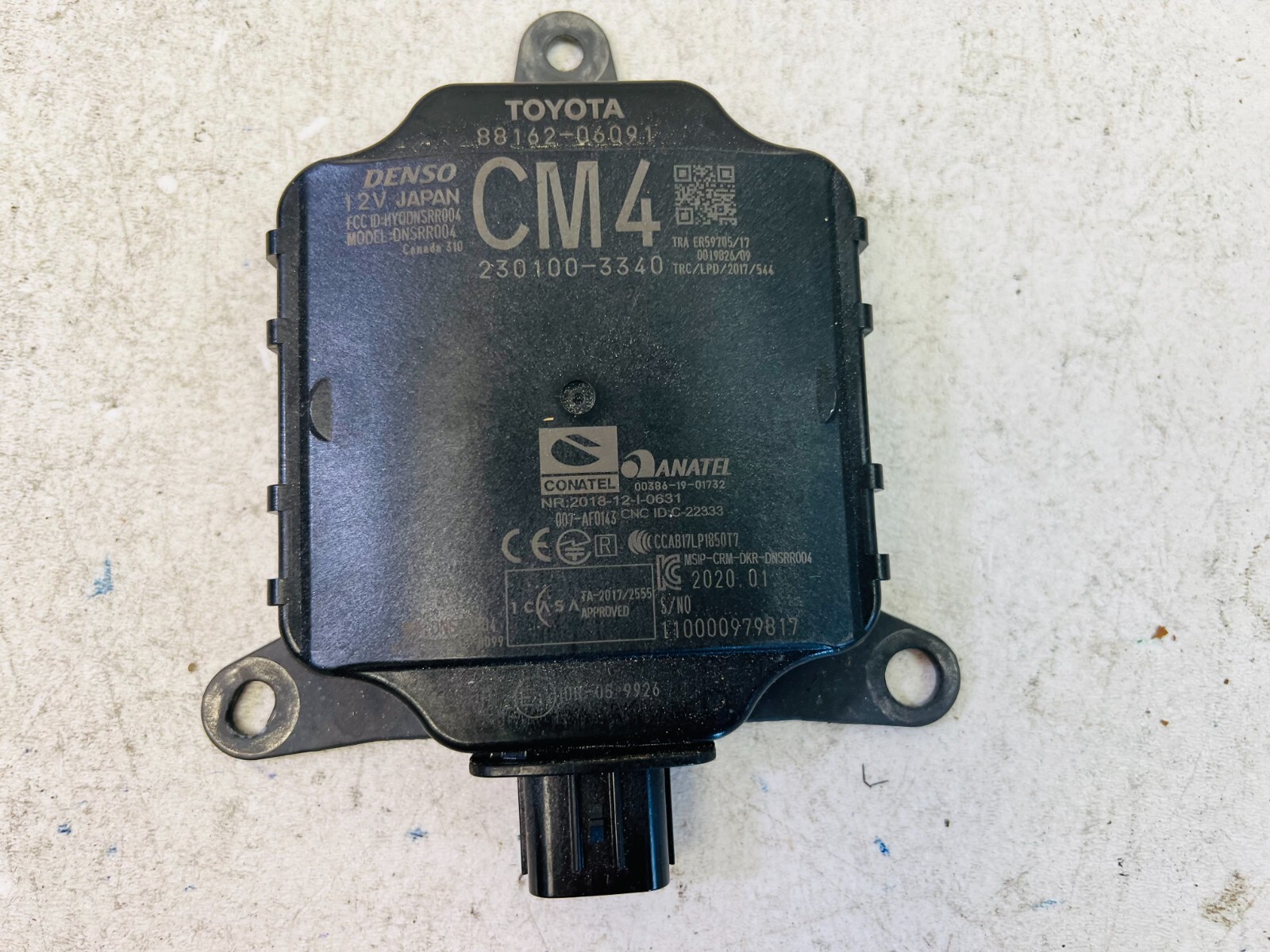 2019 2020 2021 Toyota CAMRY Blind Spot Radar Sensor 88162-06091 GENUINE ...