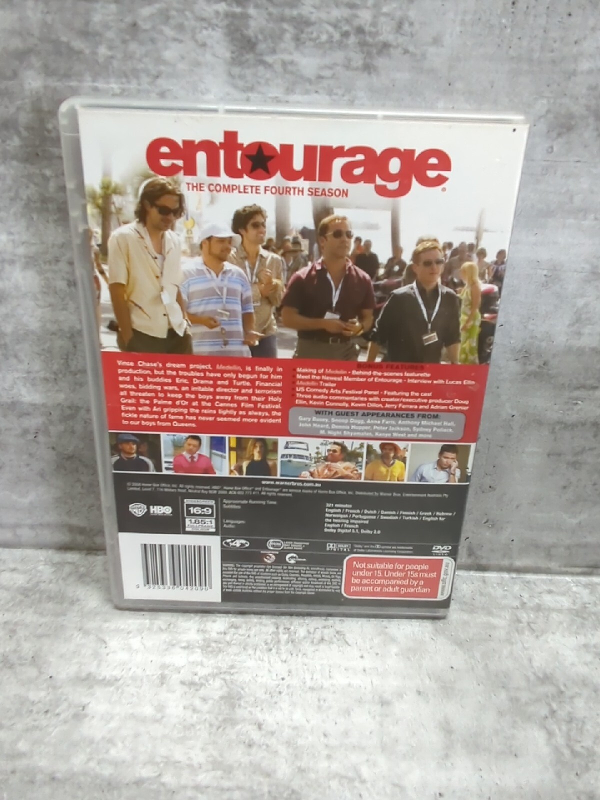 Entourage : Season 4 (Box Set, DVD, 2006) Region 4 9325336042090 | eBay