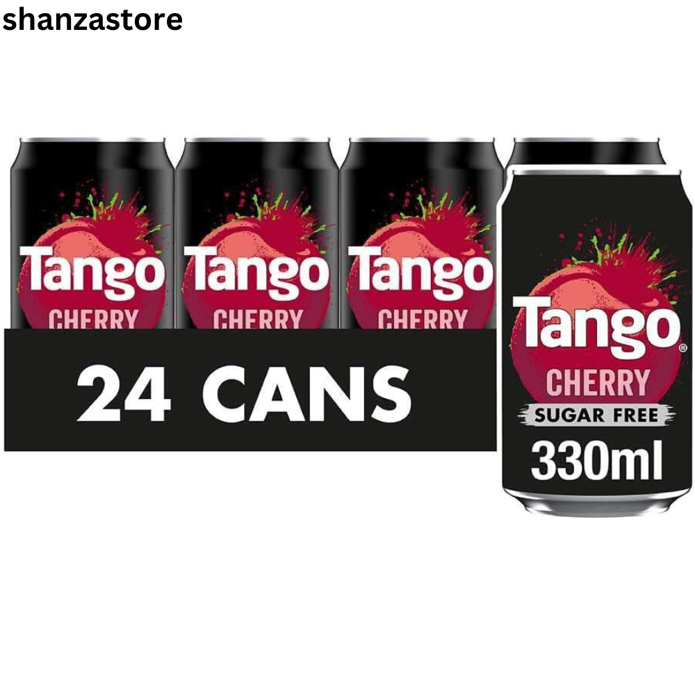Tango Cherry Logo Tango Sugar Free Cherry Cans 24 X 330ml