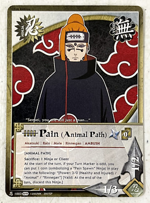 Naruto CCG - #1003 - Pain (Animal Path) - 1st Edition - Common | eBay