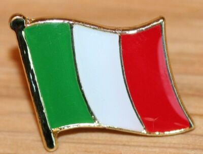 ITALY Italian Flag Country Metal Lapel Pin Badge | eBay