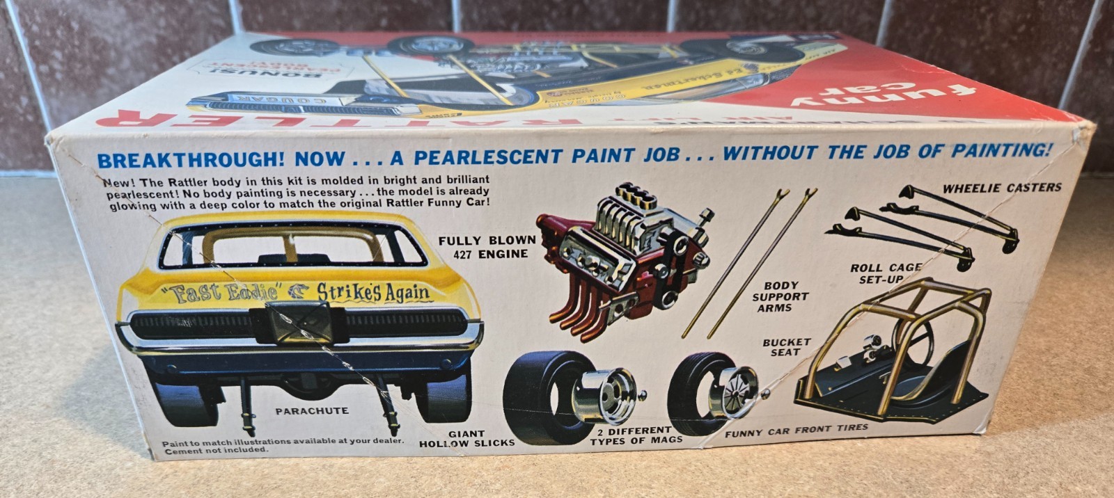 Vintage OPEN BOX! MPC Air Lift Rattler Model Kit in 1/25 Scale ...