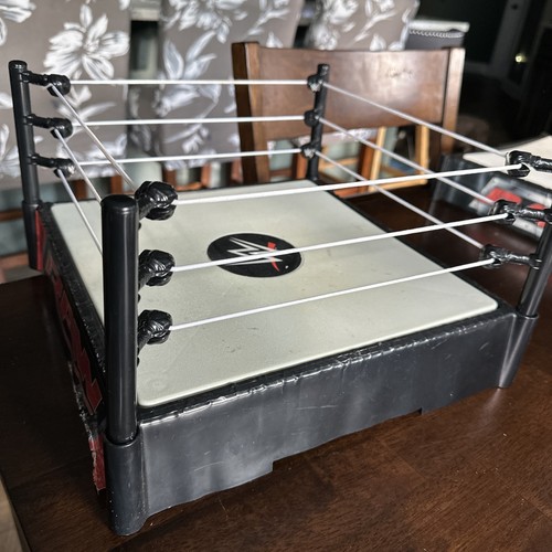 Genuine Mattel WWE Spring Loaded RAW Flip Wrestling Ring 2010 | eBay