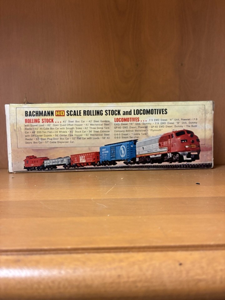 Vintage Bachmann HO Scale 40’ Track Cleaning Box Car Model Train | eBay