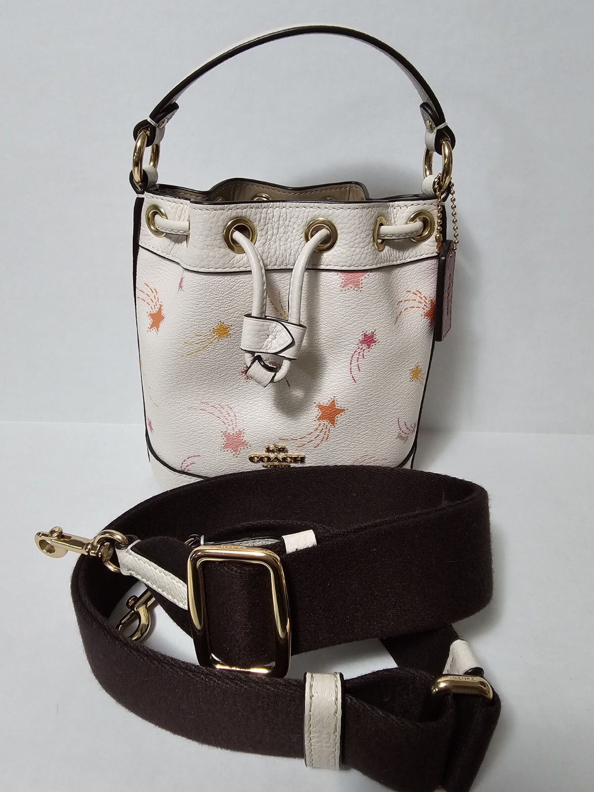 COACH Dempsey Bucket Bag - Shooting Star Print - Gem