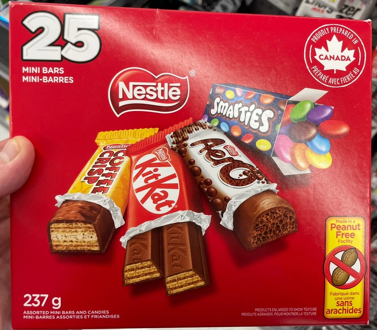 Nestlé Chocolate Assorted Mini Bars 50 Pack 505 G, 60% OFF