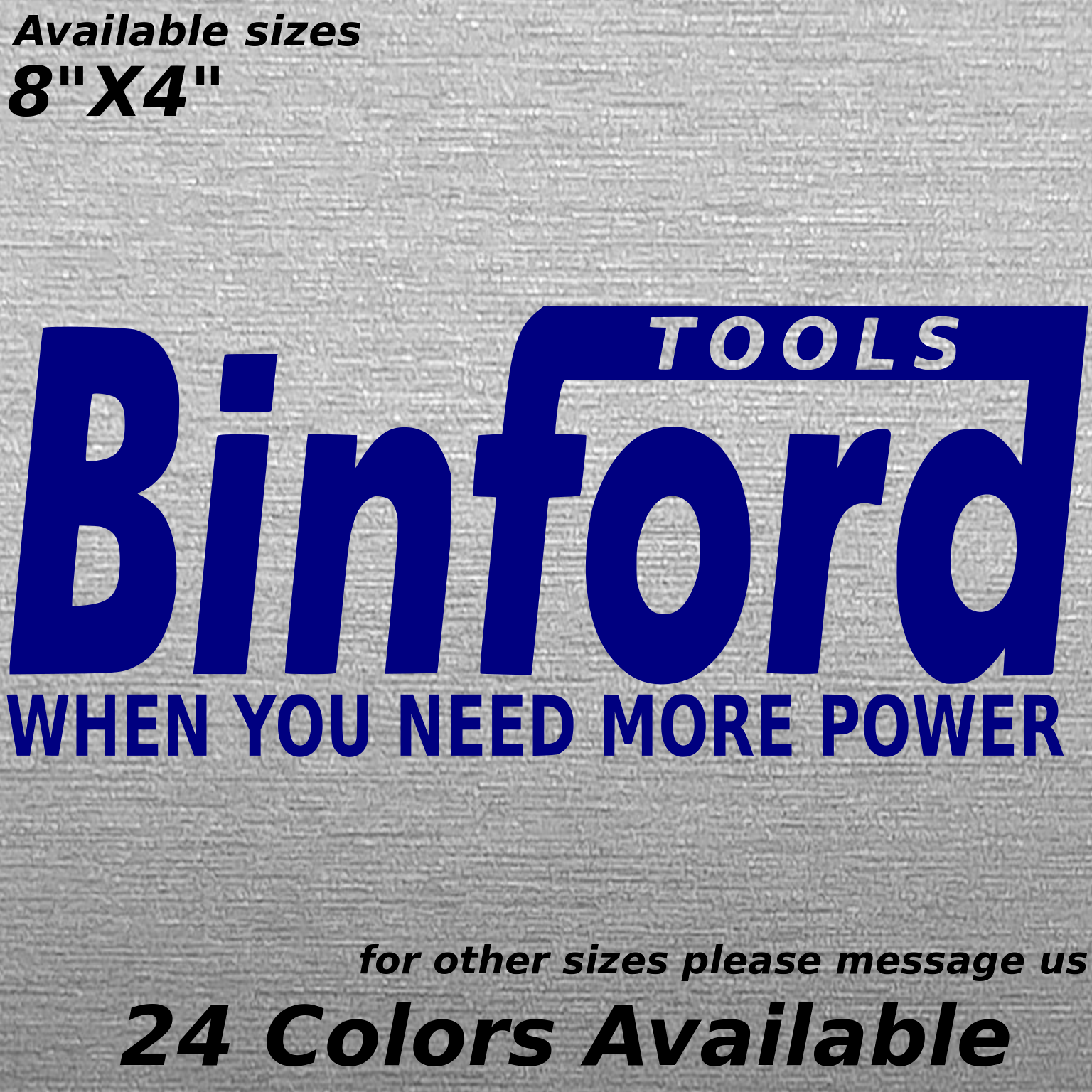 Binford tools custom decal sticker home improvement 90's nostalgia | eBay