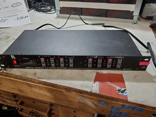 Kramer Vertical Interval VIS-4x4 Matrix Switcher | eBay