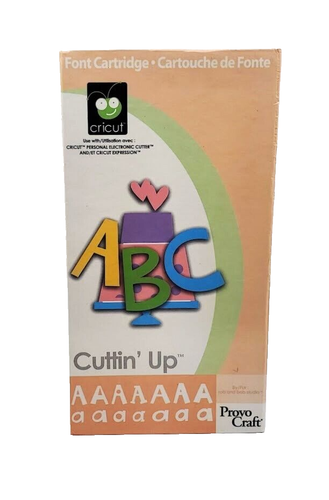 CRICUT Provo Craft CUTTIN' UP Shapes Cartridge 29-0288 Complete In Box ...