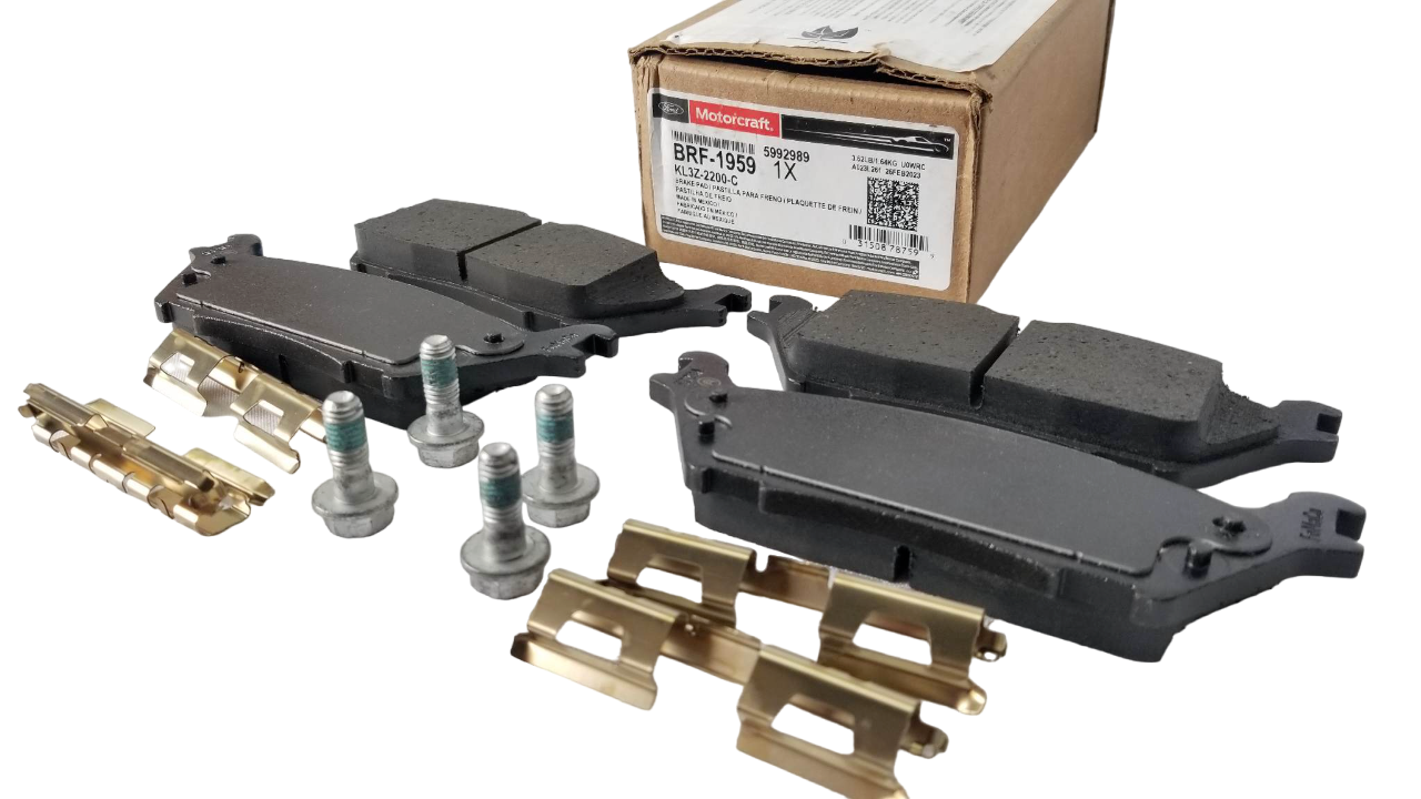 Motorcraft BRF1959 Brake Pads REAR CARS WITH ELECTRIC PARKING BRAKE ...