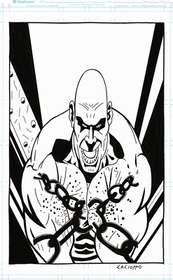 ABSORBING MAN III PINUP~ANTHONY CACIOPPO~NEW ART! | eBay