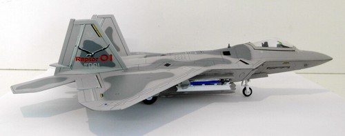 Gaincorp 1/72 Scale Diecast - 6001 U.S. Air Force F-22 Raptor AF001 ...