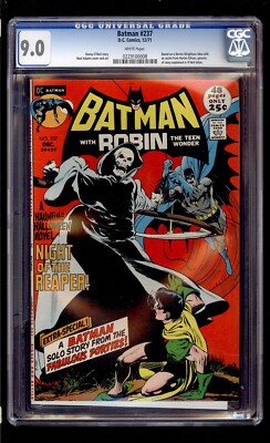 Batman #237 1971 CGC 9.0 VF/NM White High Definition Scans** | eBay