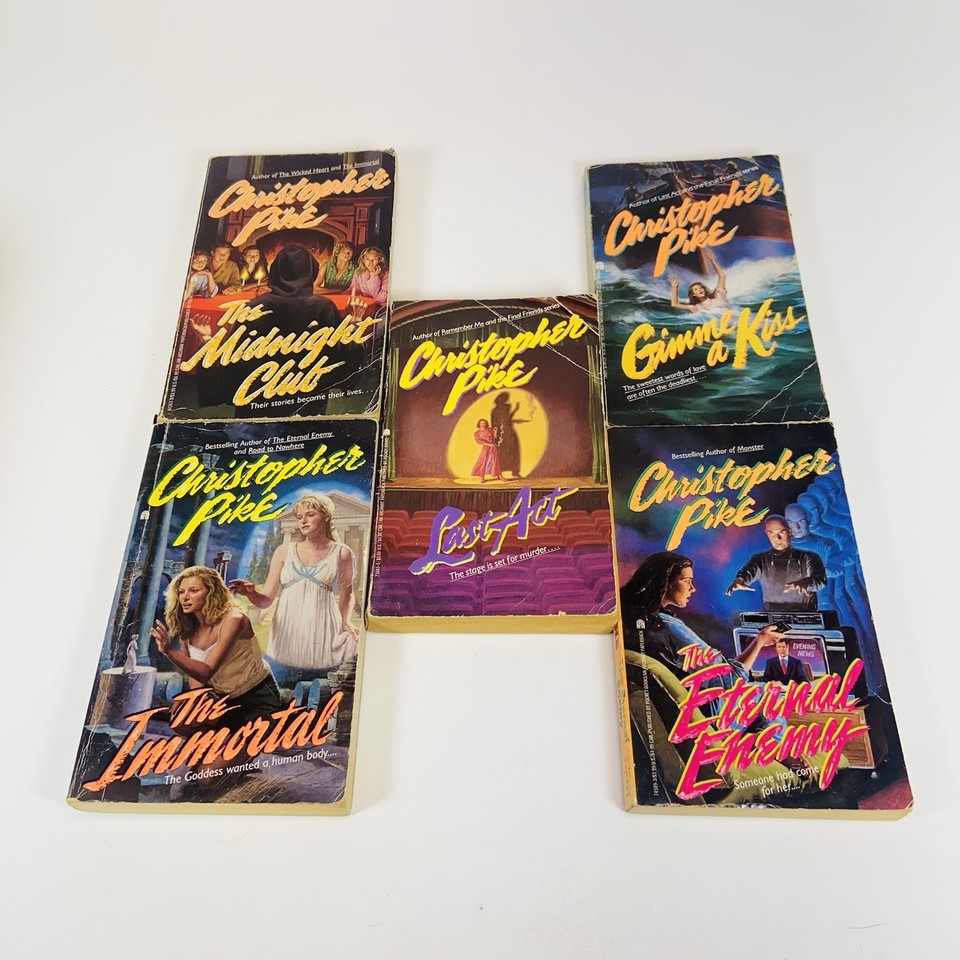 Lot Of 15 Vintage Christopher Pike YA Paperback Horror Books 90’s | eBay