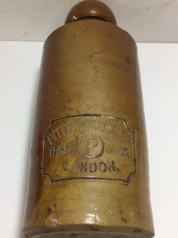 Superb VERY CRISP INCISED Old Victorian LONDON Stoneware Ginger Beer ...