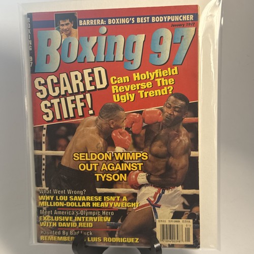 VTG Mike Tyson Vs Evander Holyfield November 1997 Boxing 97 Magazine EX ...
