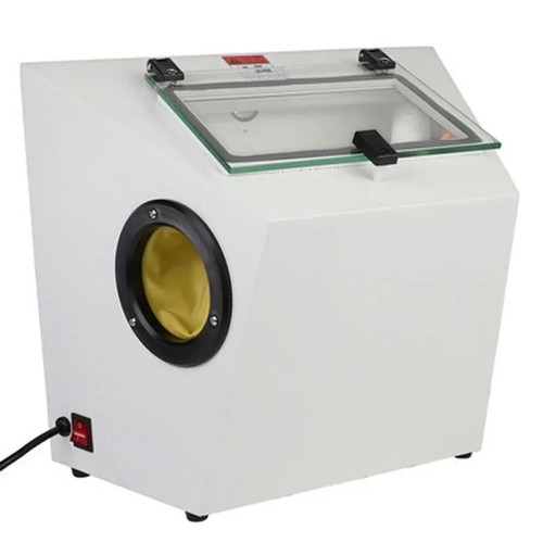 Dual Table Sand Blasting Machine Abrasive Surface Processing Equipment ...