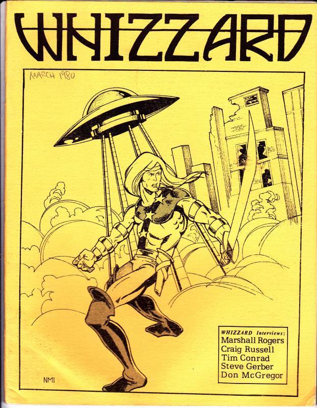 Comics fanzine WHIZZARD March 1980 Marshall Rogers Craig Russell Tim Conrad int | eBay