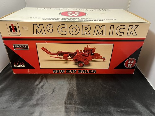 1/16 SPEC CAST IH McCORMICK 55W HAY BALER NIB/ factory sealed | eBay