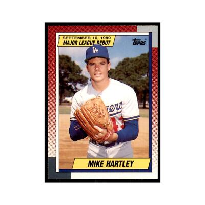 1989 Topps Major League Debut Mike Hartley Baseball Cards #53 | eBay