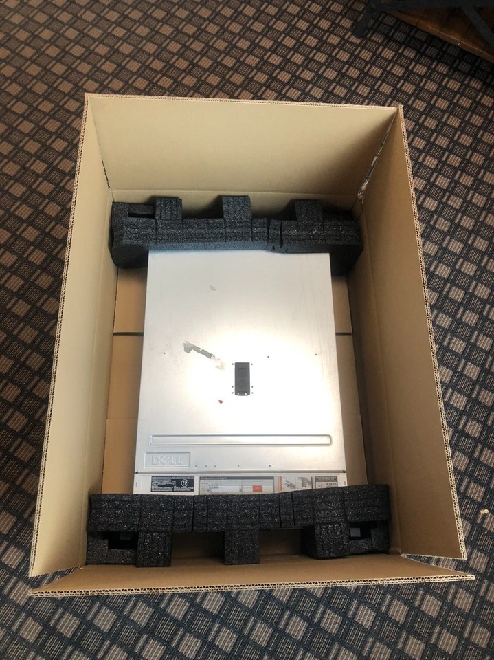 1U 2U Server Shipping Box Packaging PCF Foam Double Wall 275lbs 33" x ...