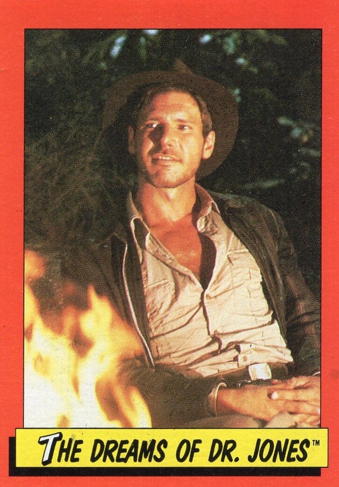 1984 Topps Indiana Jones & Temple Of Doom Trading Cards & Stickers ...