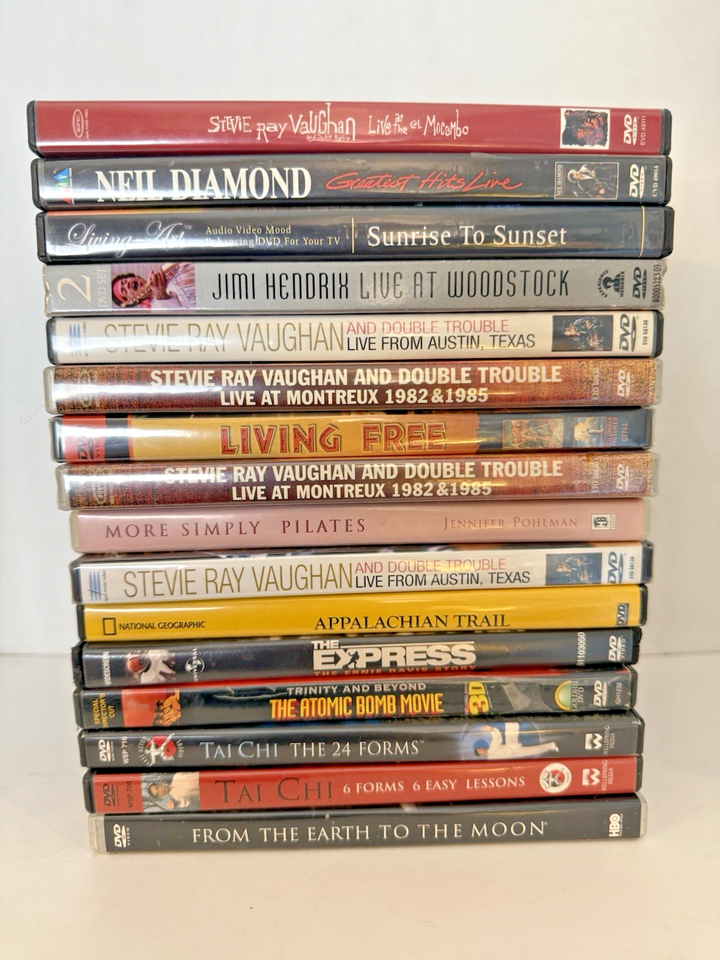 Blue Ray/DVD Lot Of 60 Movies Drama, Comedy, Classics, Documentary ...