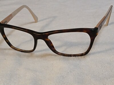 RAY-BAN RB5298 5549 Brown Tortoise Beige Women’s Frames 53-17-135 ...