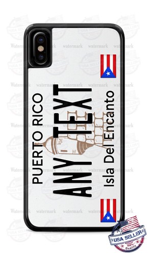 Puerto Rico State License Plate Phone Case For iPhone 14 Samsung ...
