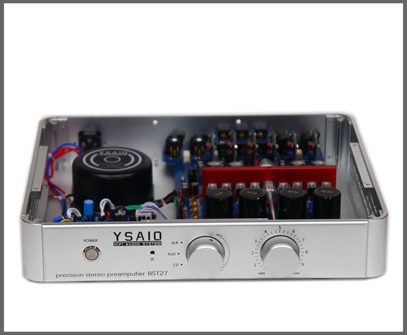 HiFi Stereo Balanced XLR / RCA Preamplifier Class A Preamp with Remote ...
