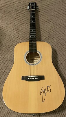 ERIC CHURCH SIGNED ACOUSTIC GUITAR AUTOGRAPH JSA FULL LOA | eBay