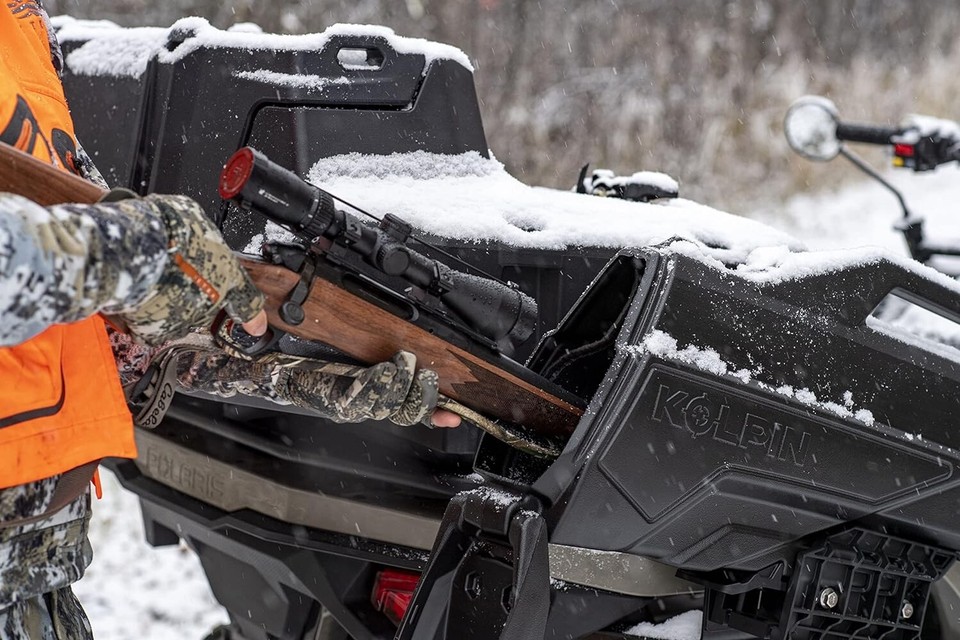 Rifle Boot Gun Shotgun Hardcase for ATV UTV Rack Mounting Hard Scabbard ...