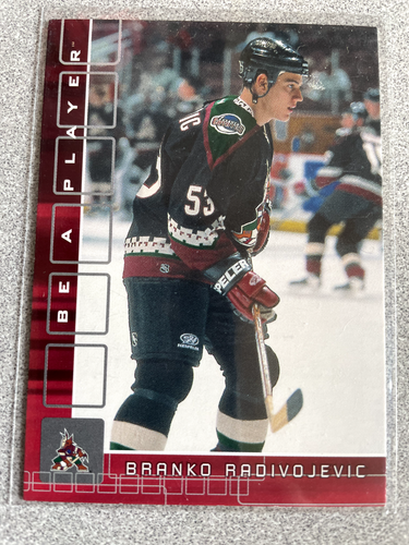 2001-02 ITG Be A Player Memorabilia Branko Radivojevic Ruby Rookie /200 #343 | eBay