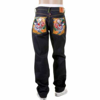 RMC JEANS RMC Red Monkey Jeans Empire Dragon House Denim Jeans | eBay