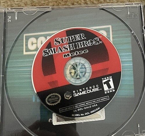 Super Smash Bros Melee (Nintendo GameCube, 2001) Disc Only. TESTED ...