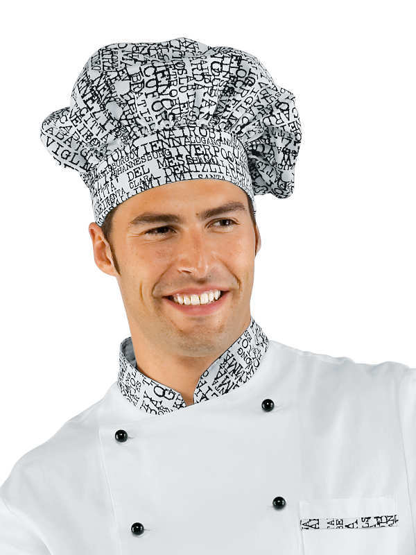 CAPPELLO x Pasticcere Chef CUOCO Classico Taglia Unica BIANCO ...