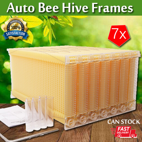 7 Auto Bee Hive Frames Beekeeping Frames Plastic for Atuo Seep Bee ...