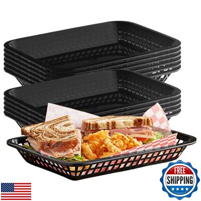 TableCraft Products C1079BK Cash and Carry Grande Basket, Large, Black ...