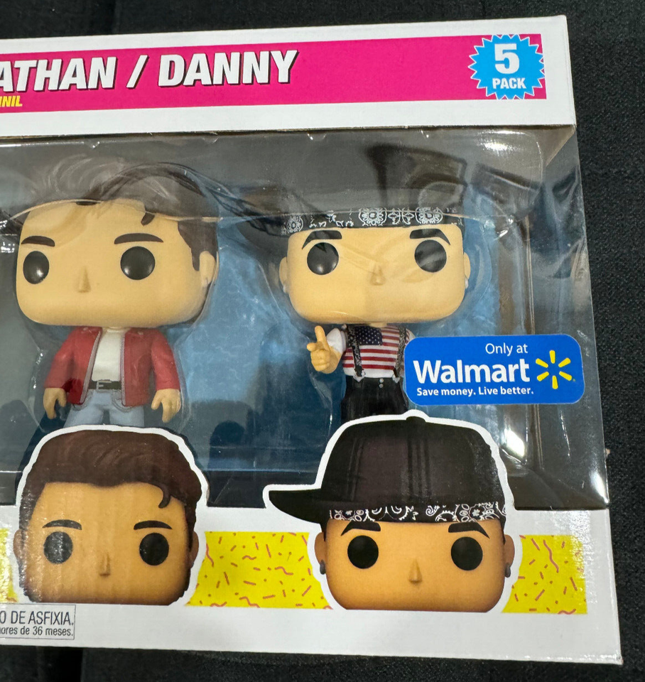 Funko Pop! New Kids on the Block 5 pack Walmart Excl Mint NKOTB w ...