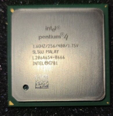 Intel Pentium 4 1.6ghz 256 cache 400mhz bus | eBay
